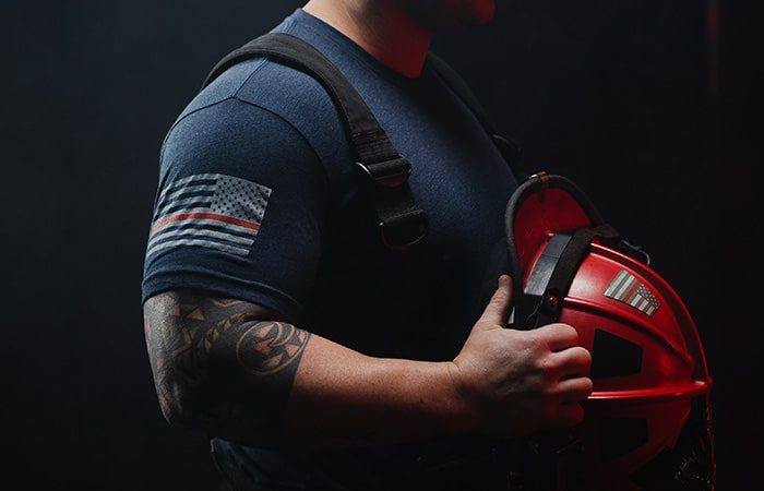 First Responders Apparel | Blue and Red Line T-Shirts – Grunt Style, LLC