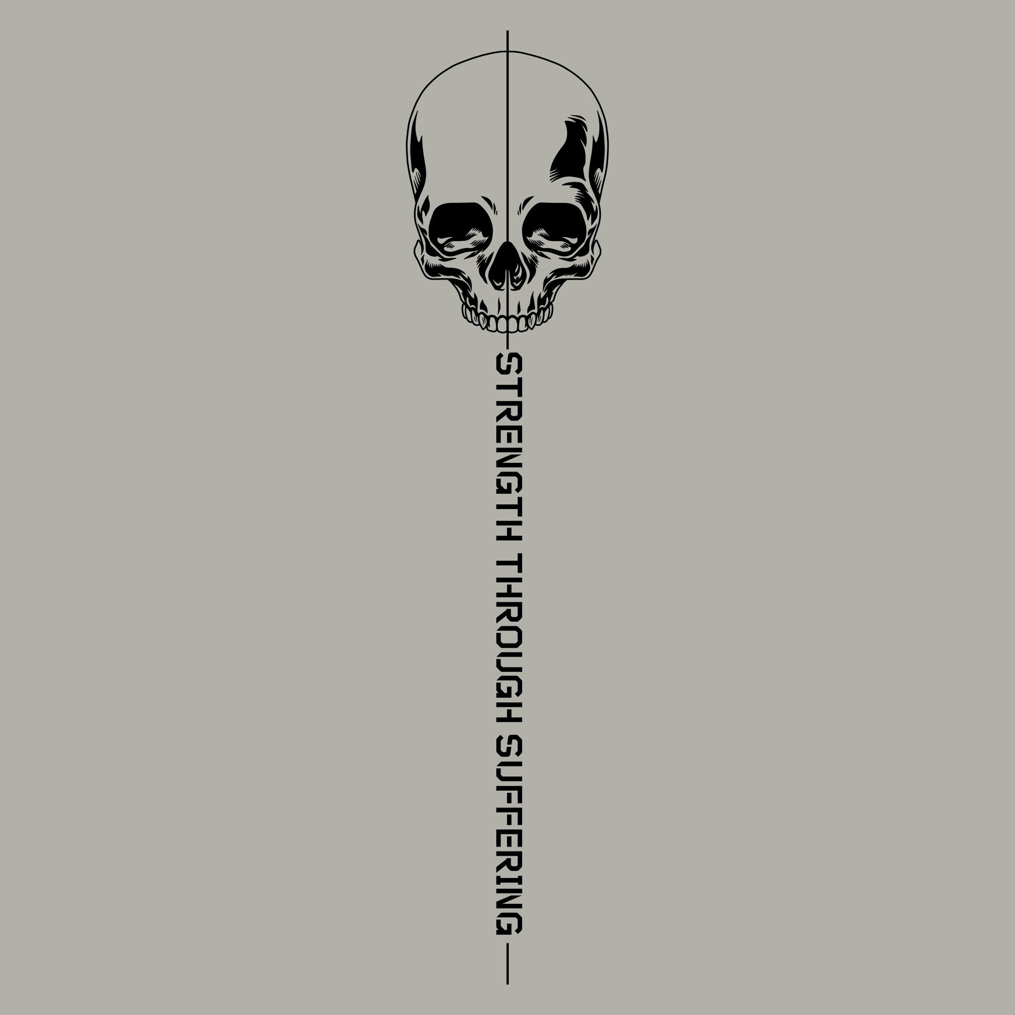 Strength Through Suffering T-Shirt - Sand – Grunt Style, LLC