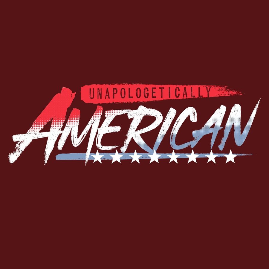 Unapologetically American T-Shirt - Red Plum – Grunt Style, LLC