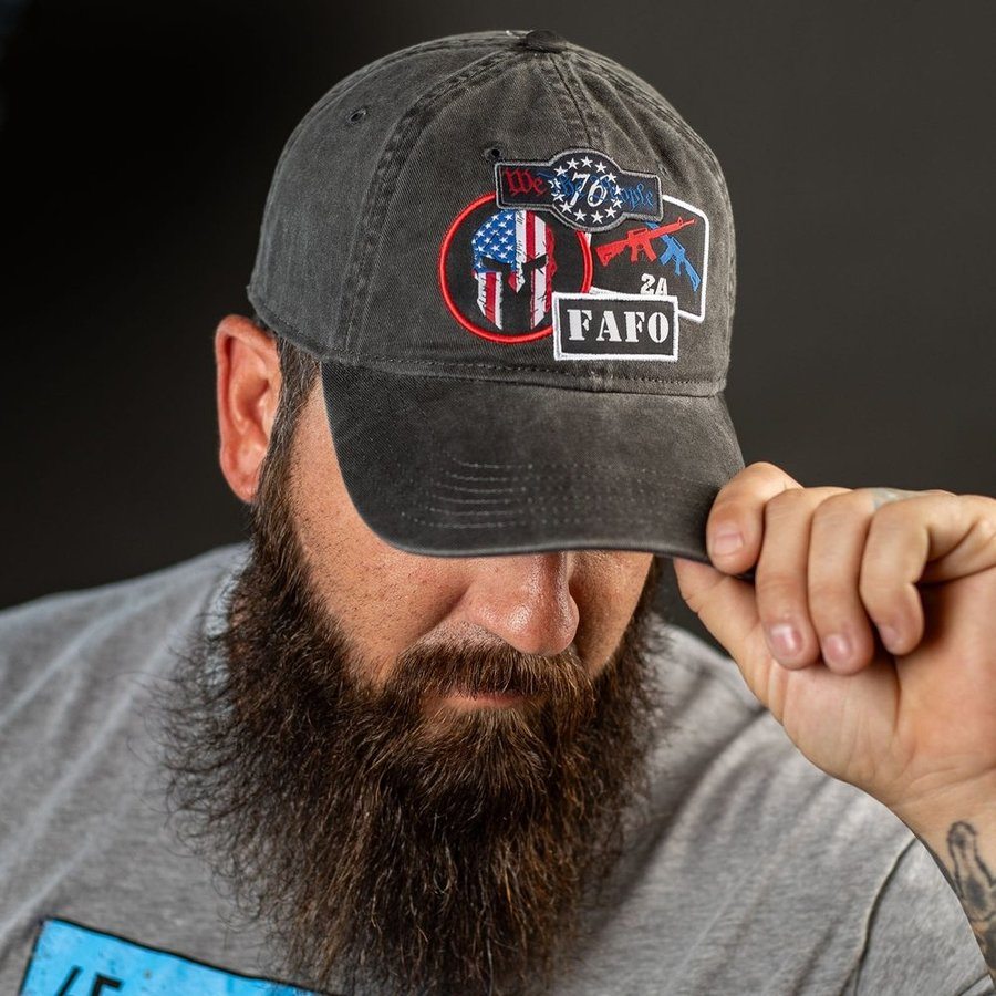 American Patriot Patch Dad Hat – Grunt Style, LLC
