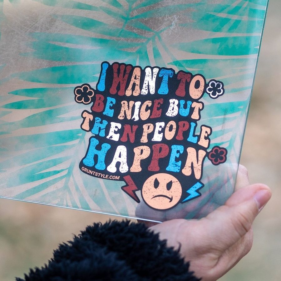 Be Nice Sticker – Grunt Style, LLC