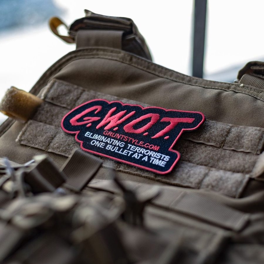 G.W.O.T. Embroidered Patch – Grunt Style, LLC
