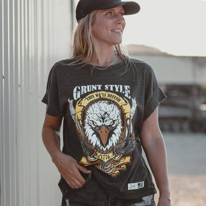 Women's Patriotic Clothing Collection – Tagged "Graphic Tees"– Grunt ...