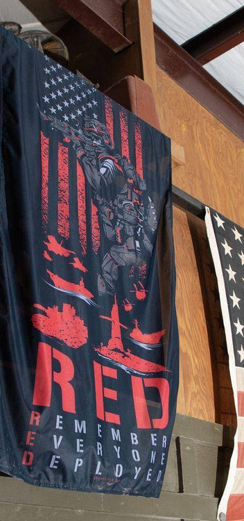 R.E.D. All Forces Flag - RED Friday – Grunt Style, LLC