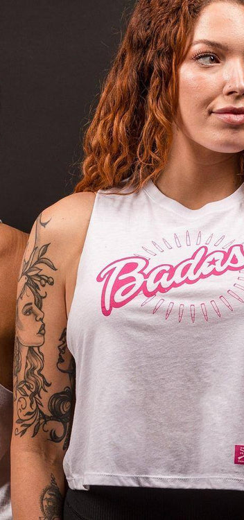 Women's Badass Racerback Tank - Patriotic Workout Clothes – Grunt Style ...