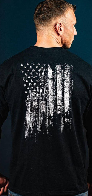 Patriotic Apparel - 1776 Flag Long Sleeve – Grunt Style, LLC