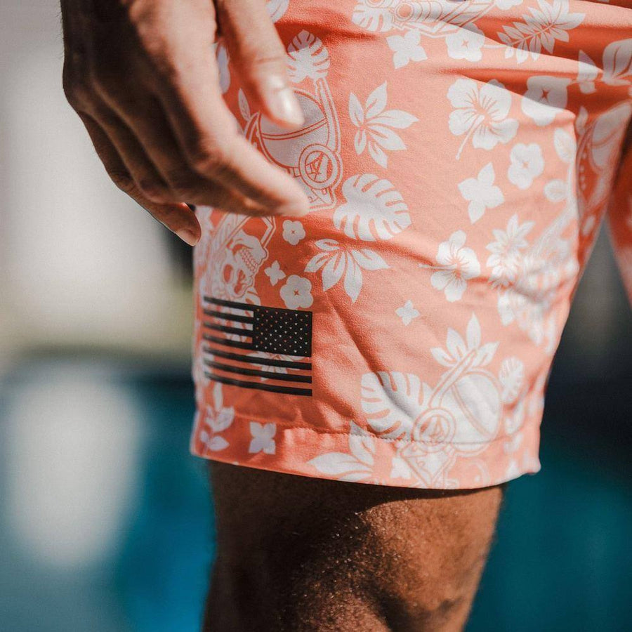 Men's Swim Trunks | Tropical Death – Grunt Style, LLC