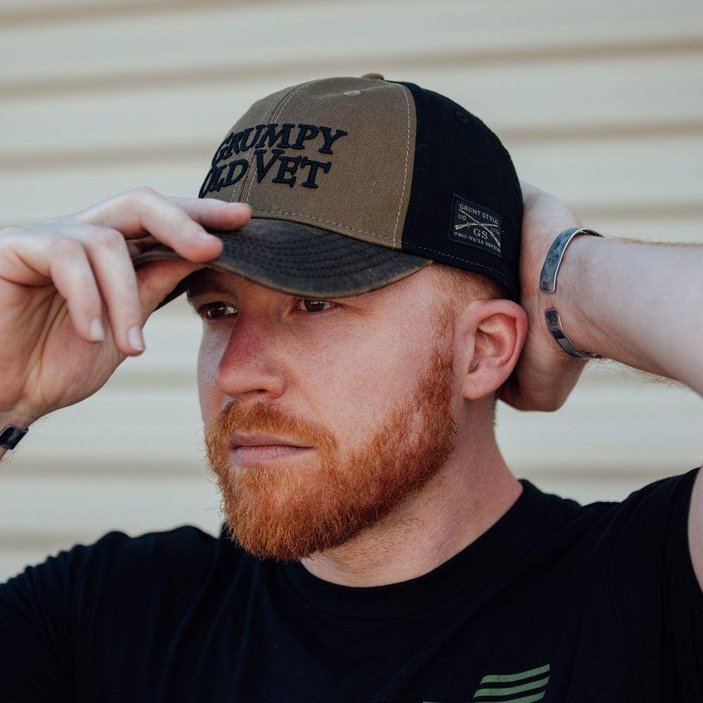 Grumpy Old Vet Hat | Veteran Hats – Grunt Style, LLC