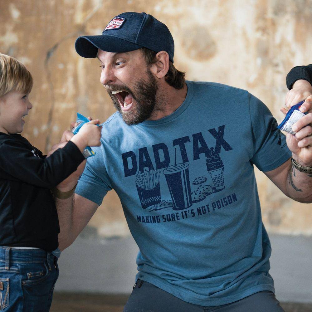 Dad Tax T-Shirt - Captain's Blue – Grunt Style, LLC