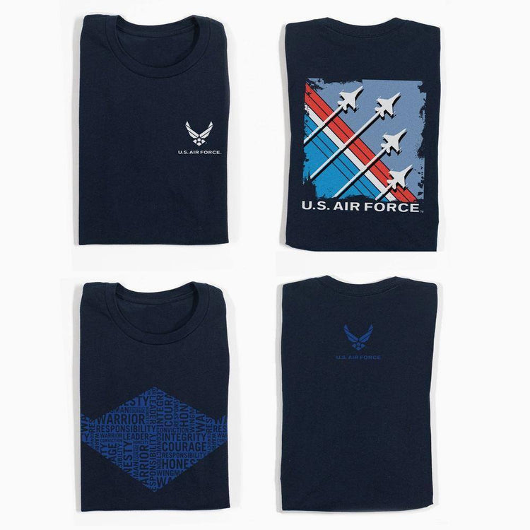Military Shirt | USAF T-Shirt | Finger-Four Formation – Grunt Style, LLC