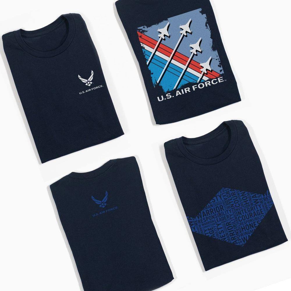 Military Shirt | USAF T-Shirt | Finger-Four Formation – Grunt Style, LLC