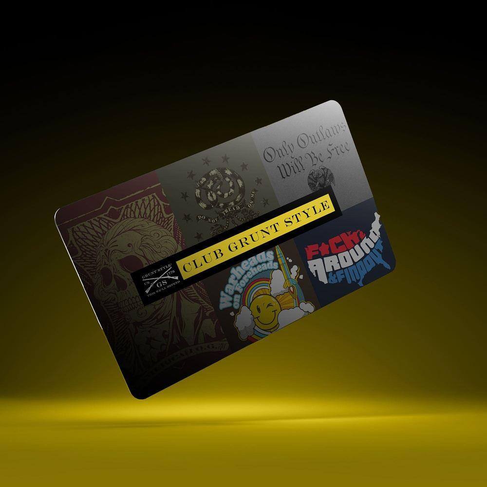 Club Grunt Style E-Gift Card | Grunt Style – Grunt Style, LLC