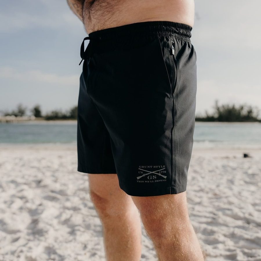 Grunt Short 7" Inseam - Black – Grunt Style, LLC