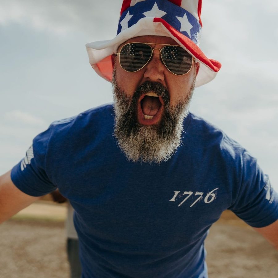 1776 Flag T-Shirt - Royal – Grunt Style, LLC