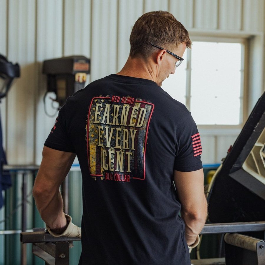 Every Cent T-Shirt - Black – Grunt Style, LLC