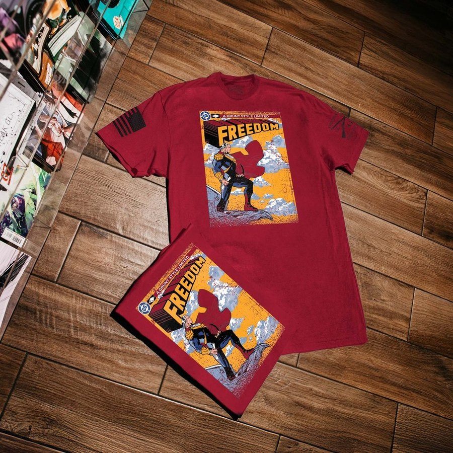 Freedom Comic T-Shirt - Red – Grunt Style, LLC