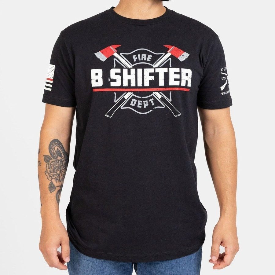 B Shifter T-Shirt - Black – Grunt Style, LLC