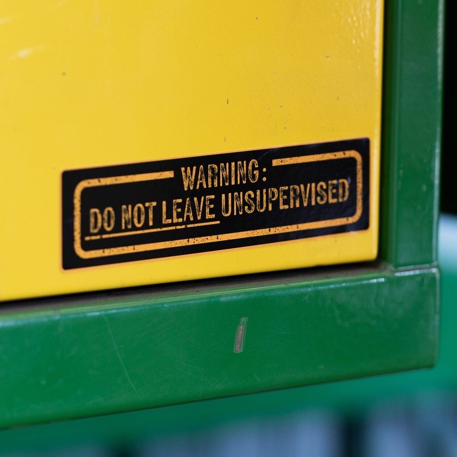 Needs Supervision Sticker – Grunt Style, LLC