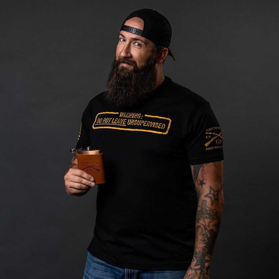 Needs Supervision T-Shirt - Black – Grunt Style, LLC