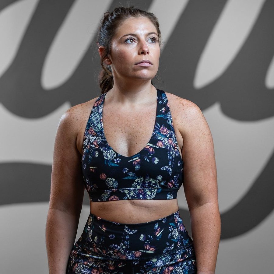 Women's Agility Low Impact Sport Bra - Grenade Paradise – Grunt Style, LLC