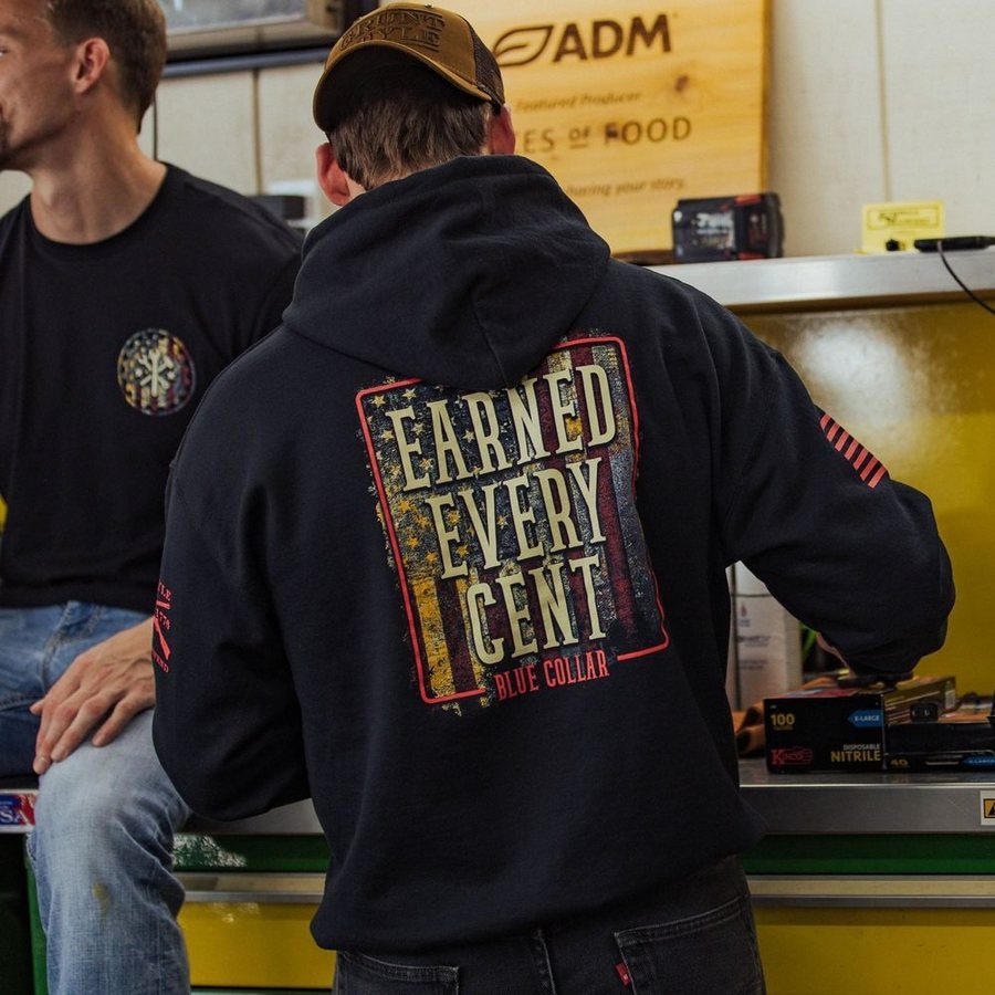 Every Cent Hoodie - Black – Grunt Style, LLC