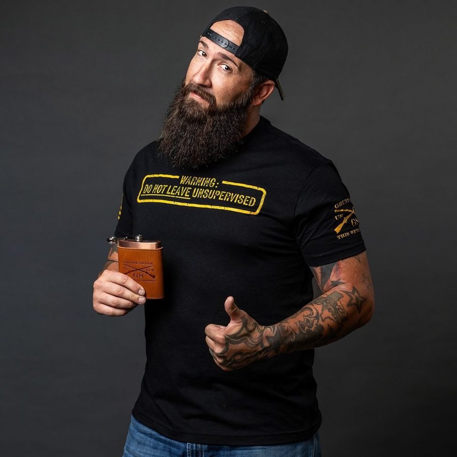 Needs Supervision T-Shirt - Black – Grunt Style, LLC