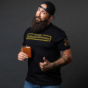 Needs Supervision T-Shirt - Black – Grunt Style, LLC