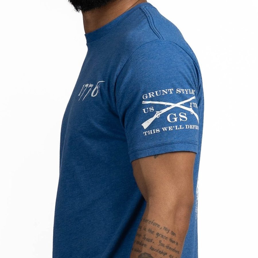 1776 Flag T-Shirt - Royal – Grunt Style, LLC