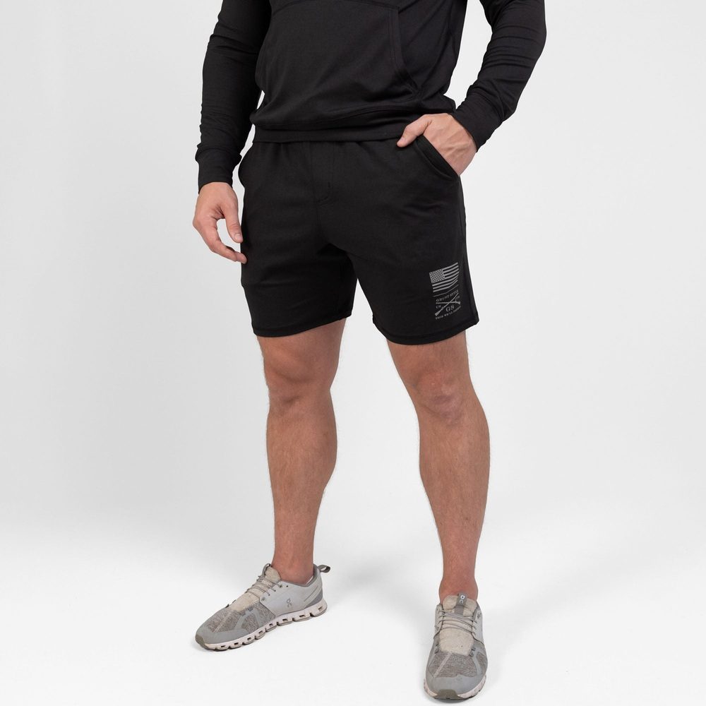 Men's All-Day Short - Heather Black – Grunt Style, LLC