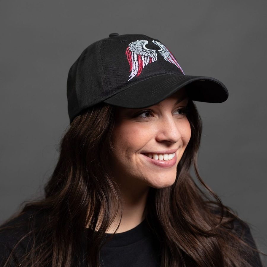 Freedom Angel Dad Hat - Black – Grunt Style, LLC