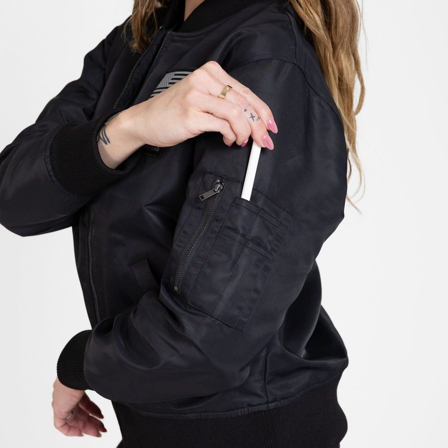 Women's Stealth Bomber Jacket - Black – Grunt Style, LLC