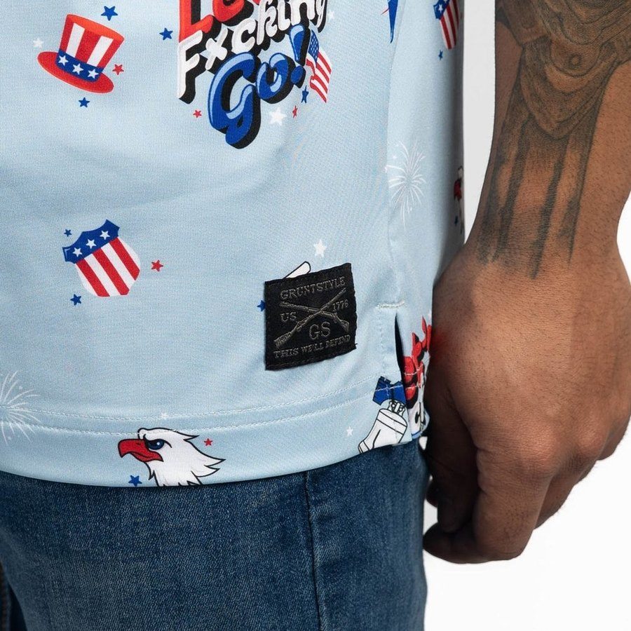 Men's Polo - LFG – Grunt Style, LLC