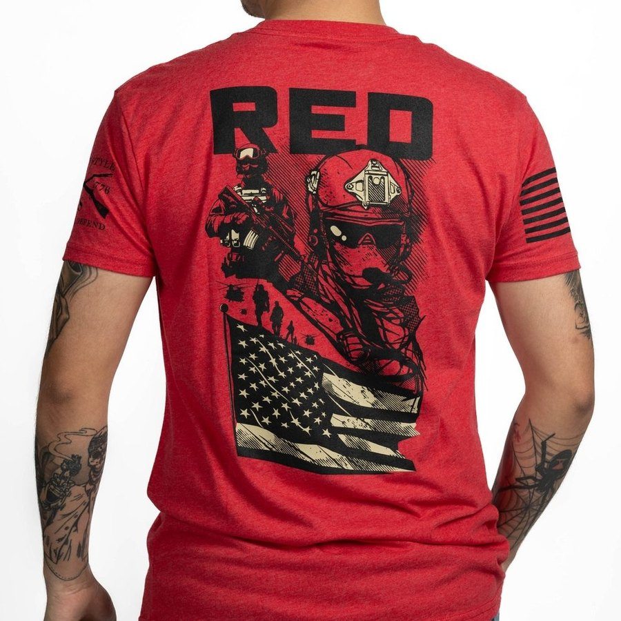 Mission RED T-Shirt - Red – Grunt Style, LLC