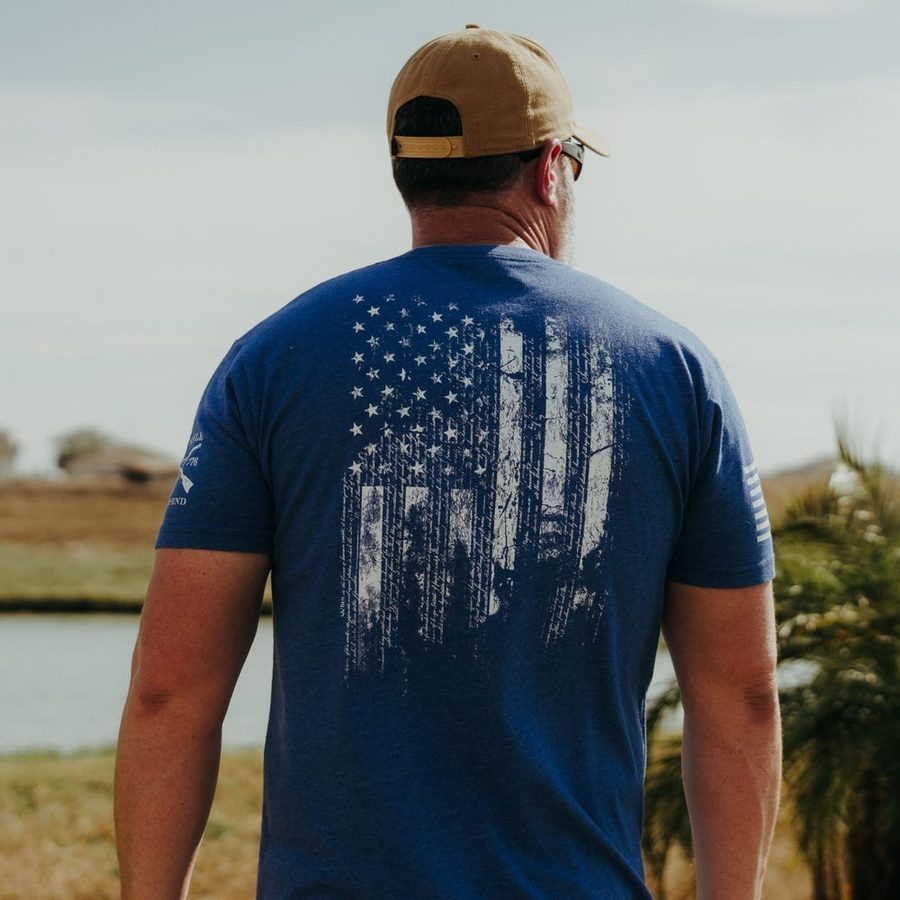 1776 Flag T-Shirt - Royal – Grunt Style, LLC