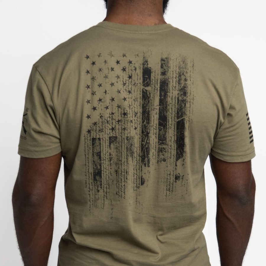 1776 Flag - Military Green – Grunt Style, LLC