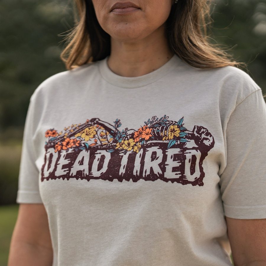 Women's Dead Tired Boyfriend Fit T-Shirt - Sand – Grunt Style, LLC