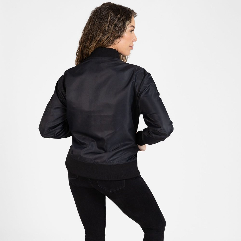 Women's Stealth Bomber Jacket - Black – Grunt Style, LLC