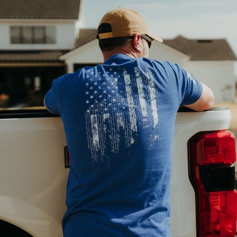 1776 Flag T-Shirt - Royal – Grunt Style, LLC
