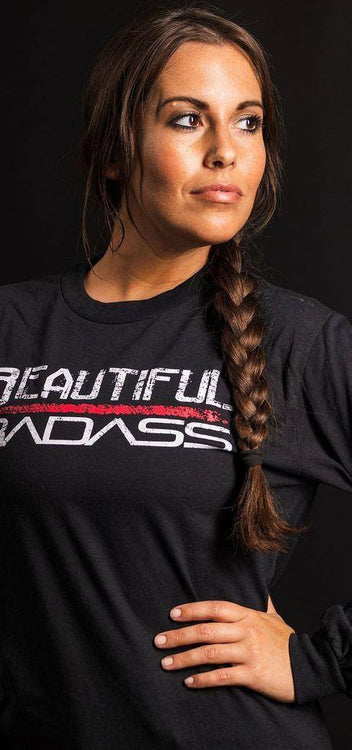 Women's Patriotic Shirts | Beautiful Badass Long Sleeve – Grunt Style, LLC