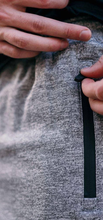 Men's Fleece Shorts | Grey – Grunt Style, LLC