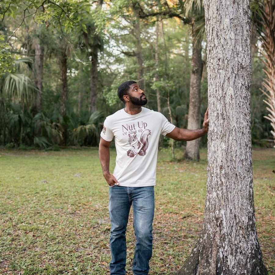 Nut Up Or Shut Up T-Shirt - Sand – Grunt Style, LLC
