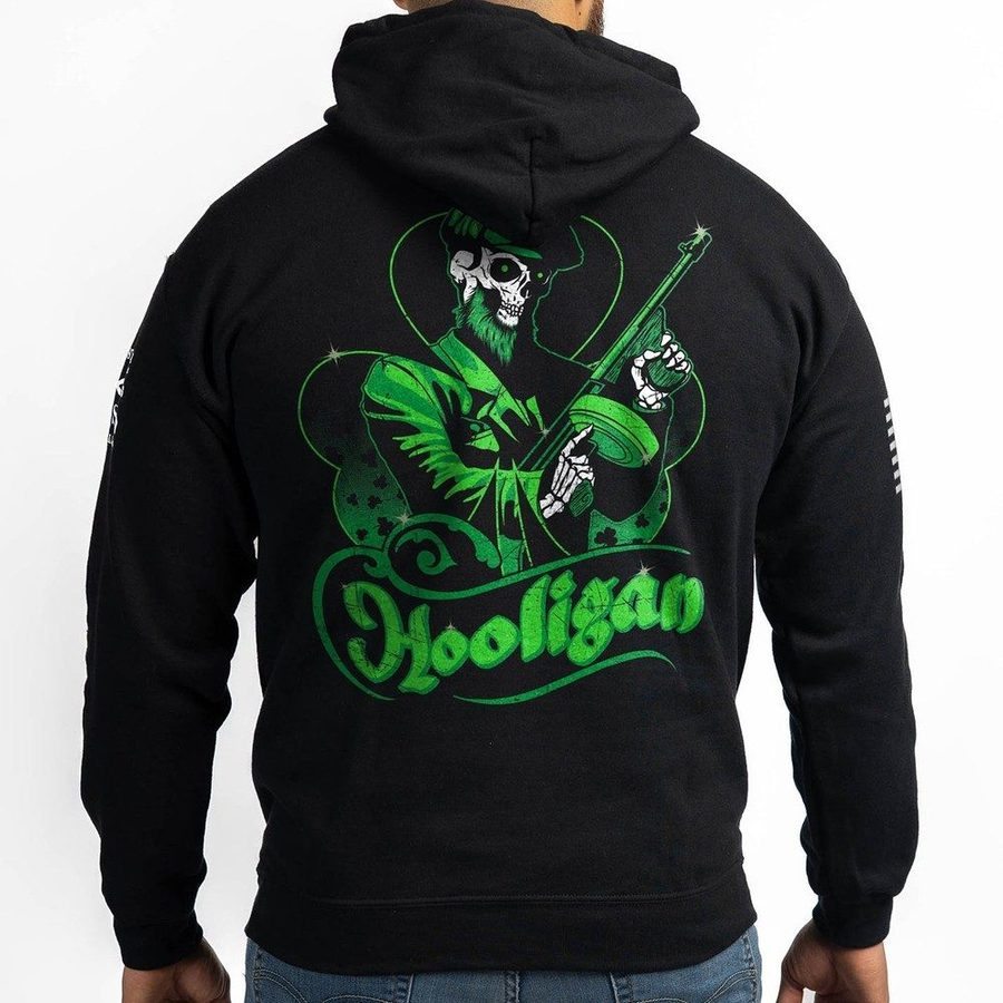 Hooligan Hoodie - Black – Grunt Style, LLC