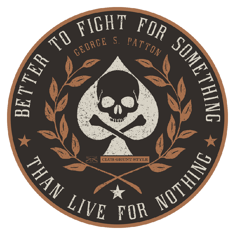 2024 July Club Sticker - Fight for Something – Grunt Style, LLC