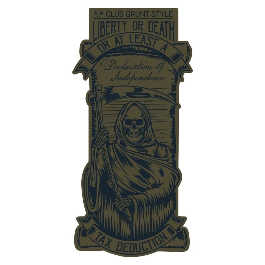 2025 July Sticker Club - The Reaper's Price – Grunt Style, LLC