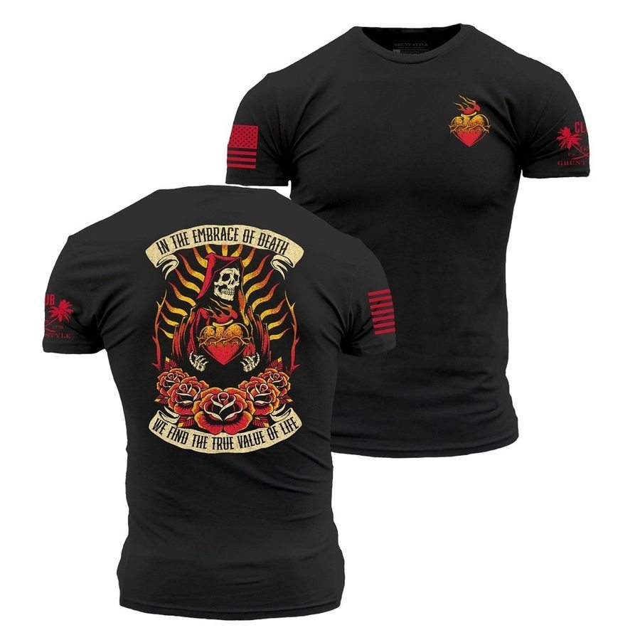 Embrace of Death T-Shirt - Black – Grunt Style, LLC