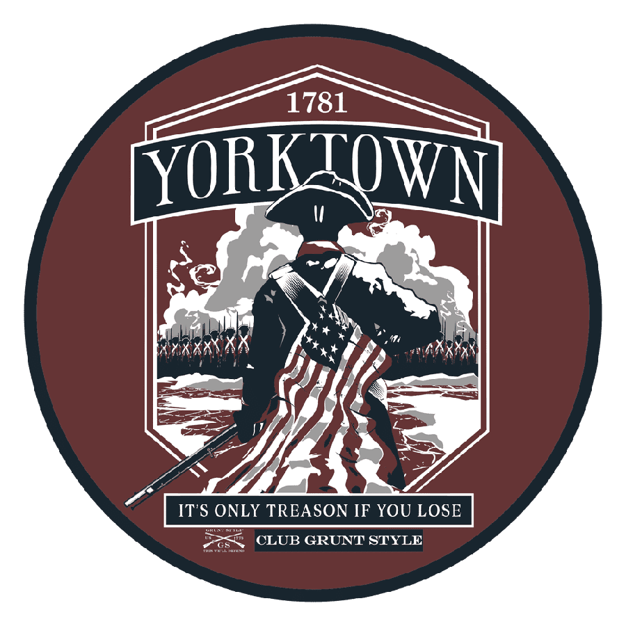 2024 September Club - Sticker- Yorktown – Grunt Style, LLC