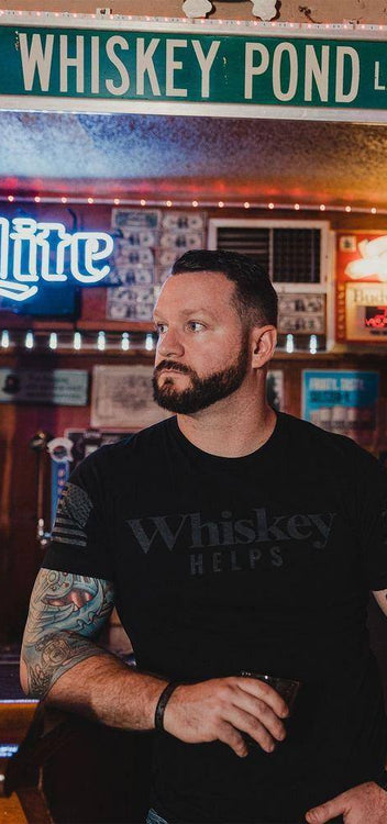 Whiskey Shirts | Whiskey Helps™ - Patriotic Clothing – Grunt Style, LLC