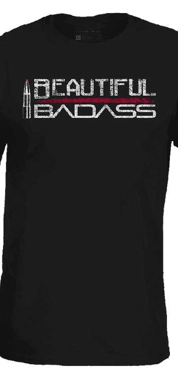 Women's Patriotic Shirts | Beautiful Badass Long Sleeve – Grunt Style, LLC