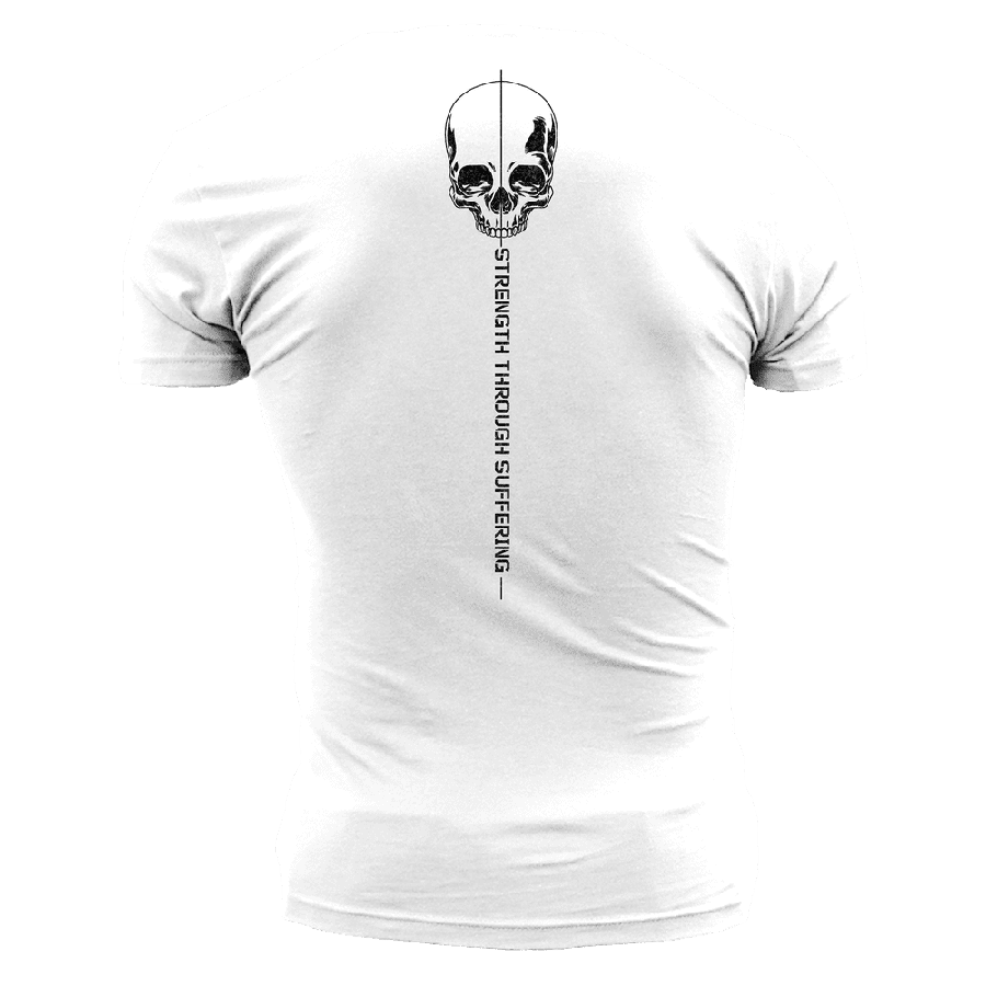 Strength Through Suffering T-Shirt - White – Grunt Style, LLC
