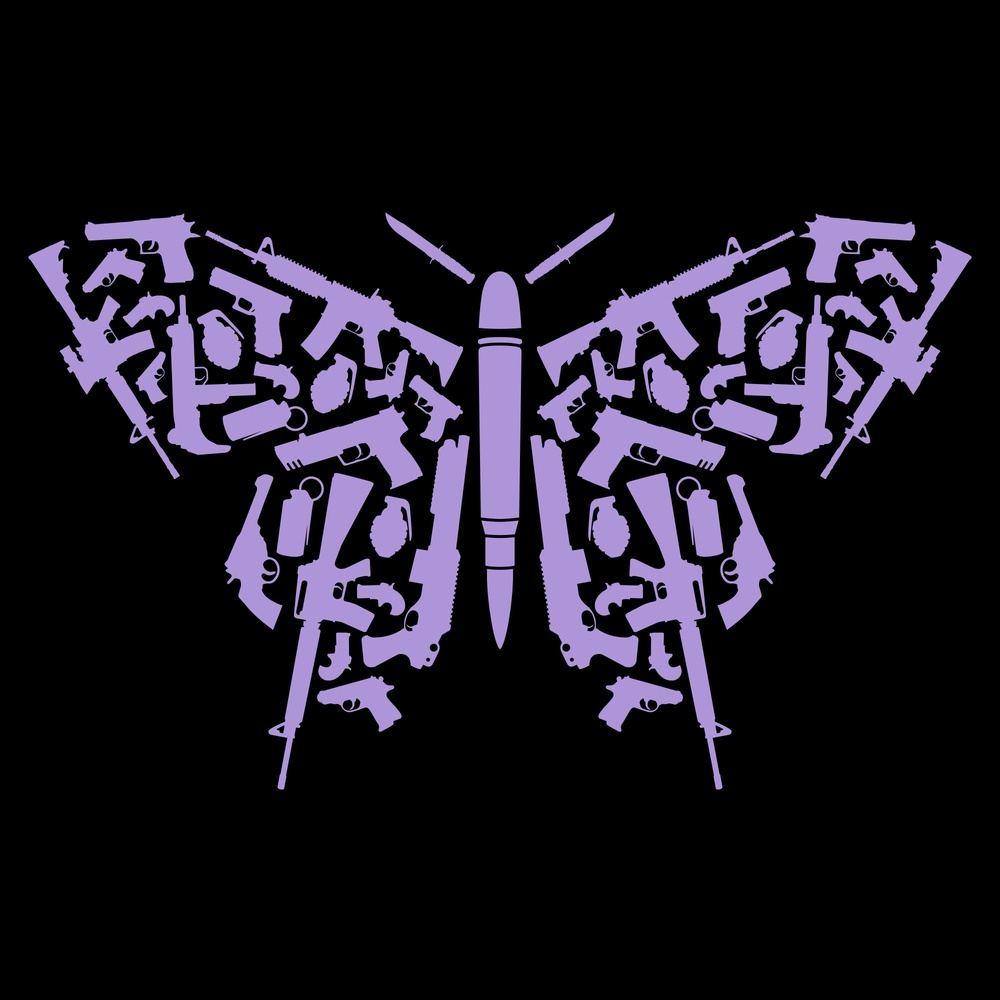 2A Butterfly - Pro Gun Hoodie for Women – Grunt Style, LLC